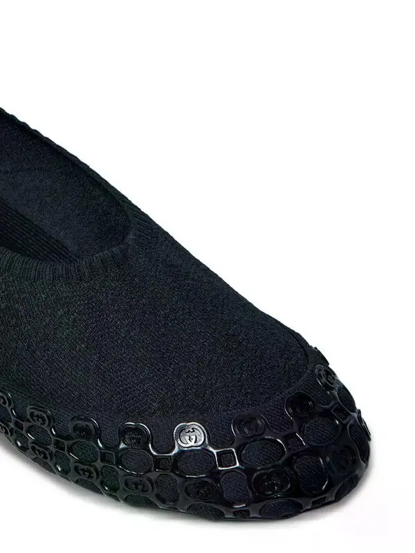 Gucci Logo-motif Flat Sole Slippers