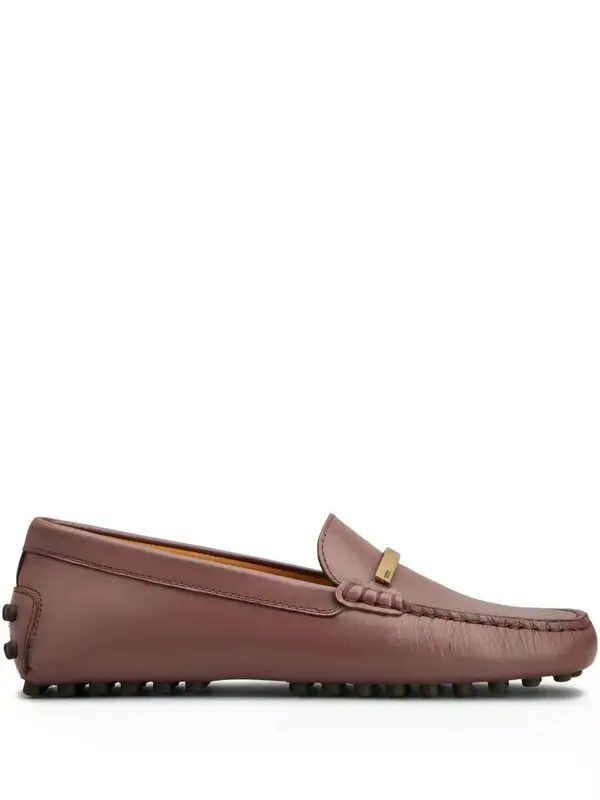 TOD'S Leather Loafers - Brown