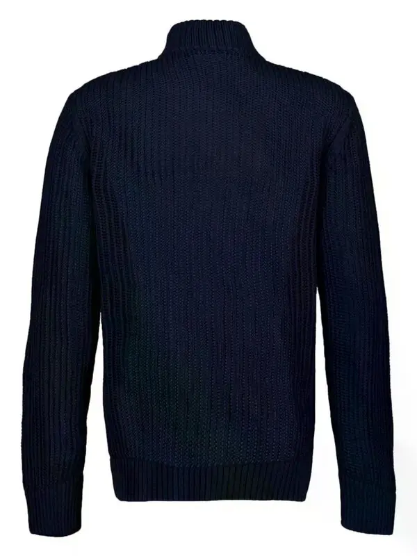 Frescobol Carioca Half-zip Knit Sweater