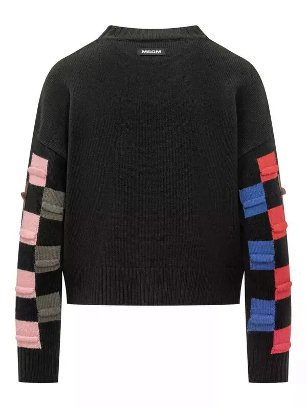 MSGM Check-pattern Sweater