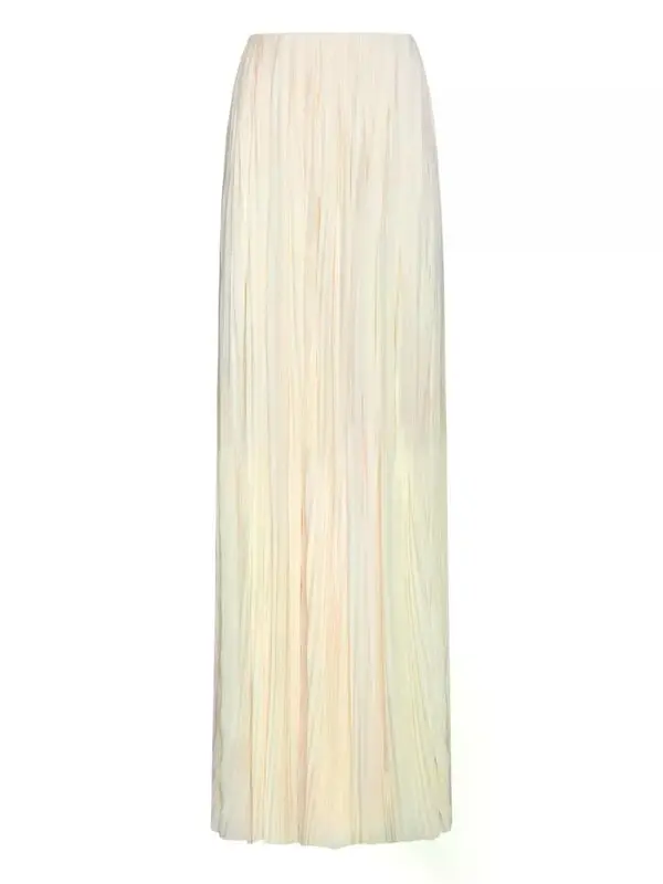 Saint Laurent Pleated Maxi Skirt