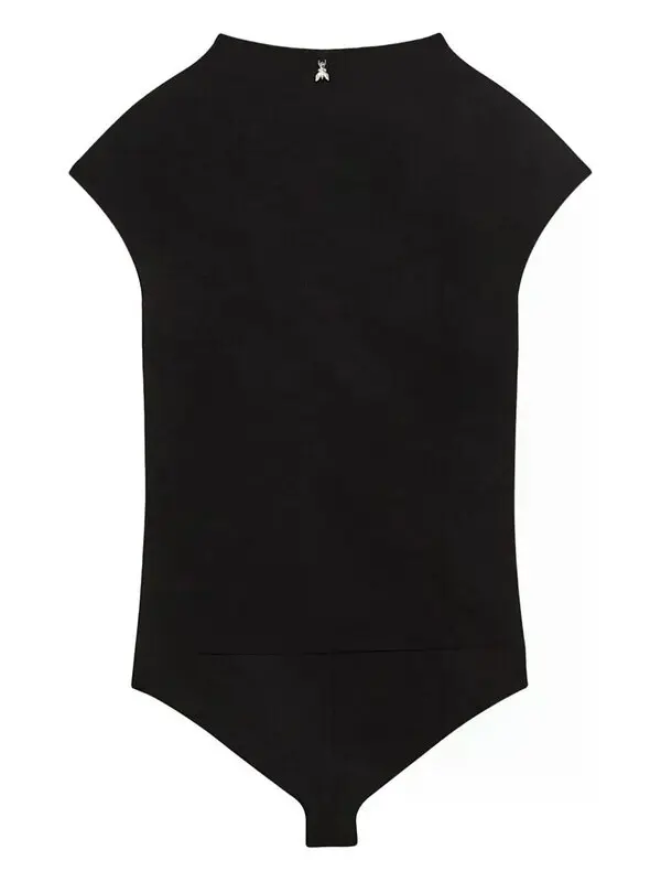Patrizia Pepe Embellished-neck Bodysuit