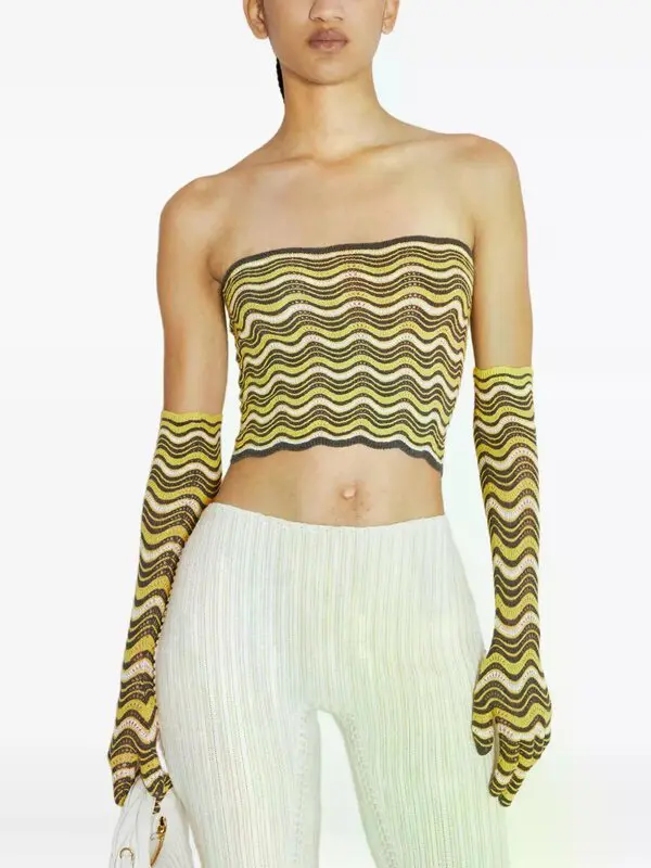 ISA BOULDER Wave-pattern Tube Top