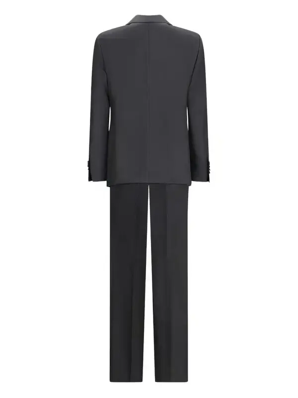 Tagliatore Wool-blend Single-breasted Suit - Black