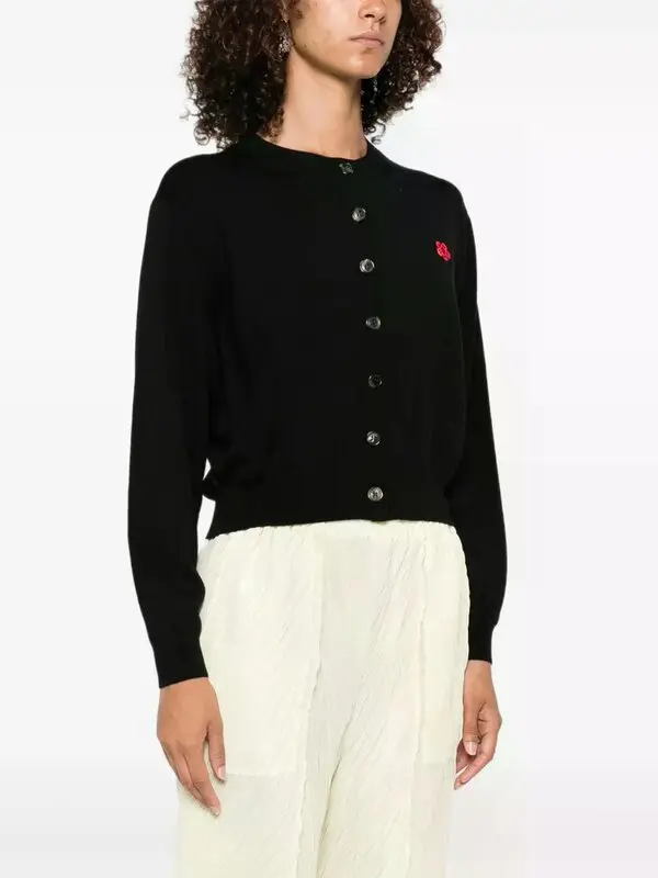 Kenzo Boke Flower Buttoned Cardigan