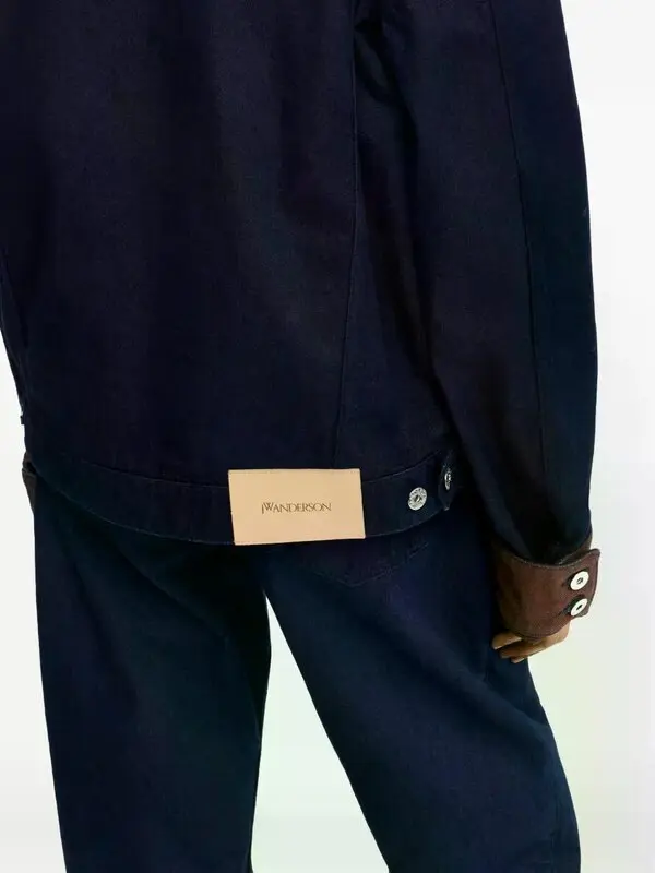 JW Anderson Contrast-cuff Denim Jacket