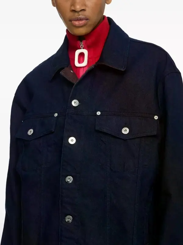 JW Anderson Contrast-cuff Denim Jacket