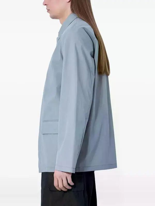 RIER Flap-pocket Cotton Shirt Jacket