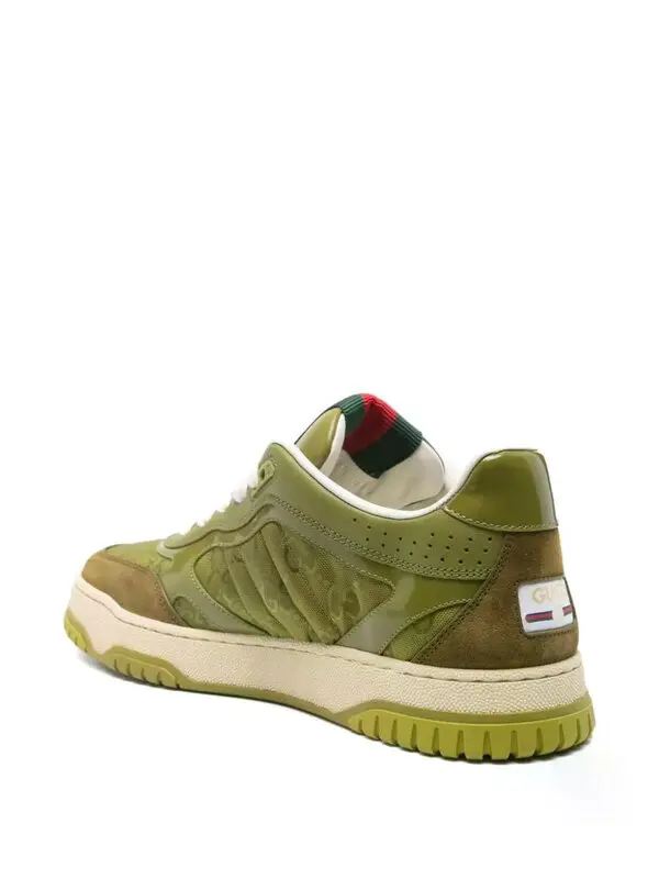 Gucci Re-web Sneakers - Green
