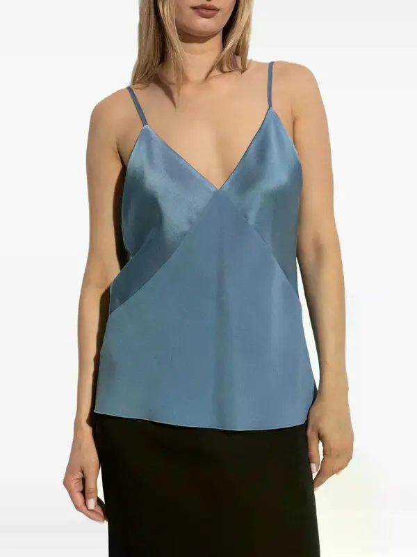 FORTE_FORTE Satin-paneled Top