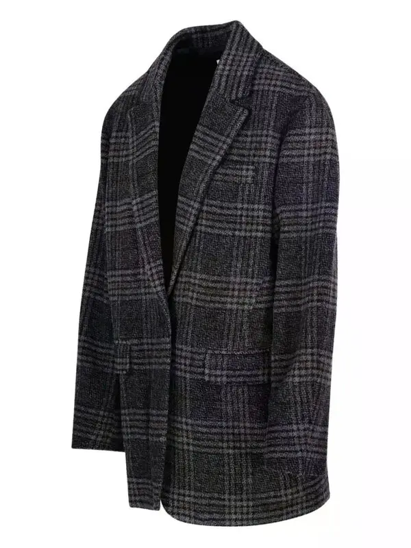 MARANT ETOILE Checked Single-breasted Blazer