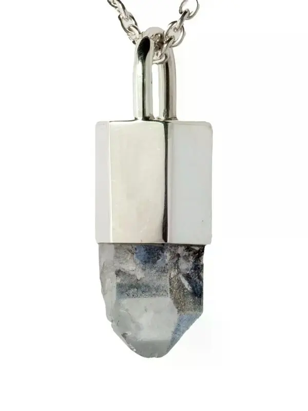 PARTS OF FOUR Sterling Talisman Dumortierite Necklace - Silver
