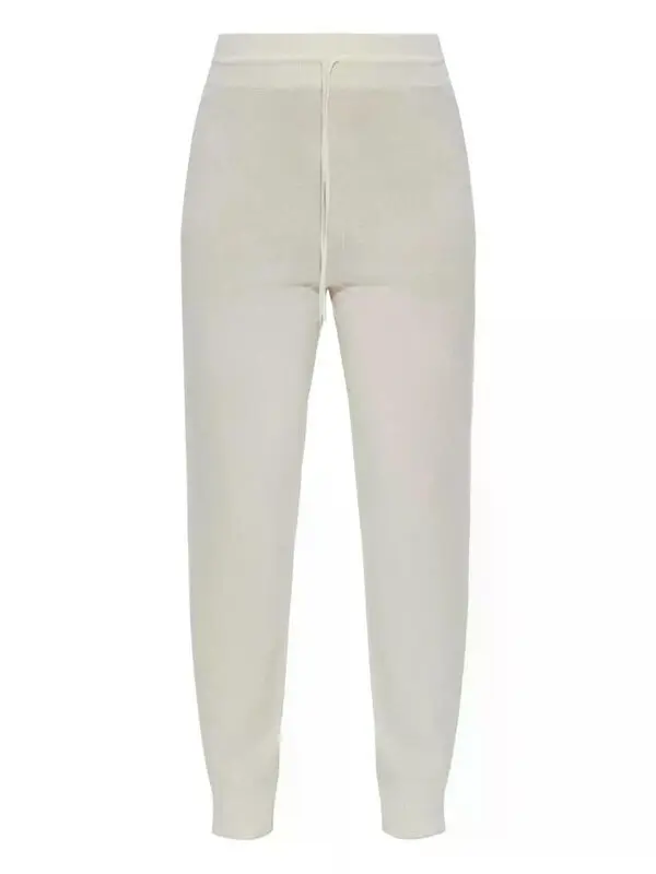 Fabiana Filippi Ribbed-knit Drawstring Trousers