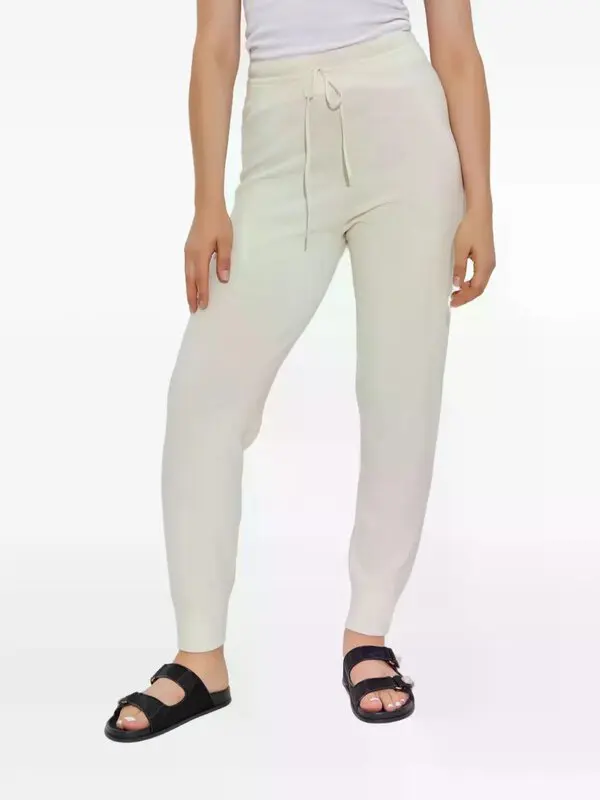 Fabiana Filippi Ribbed-knit Drawstring Trousers