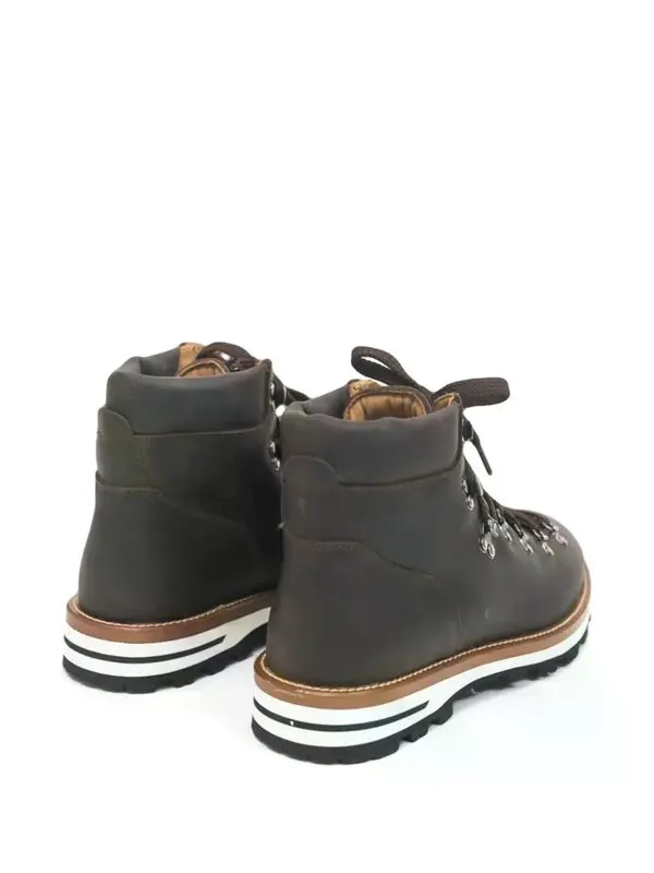 MONPIZ Lace-up Leather Boots