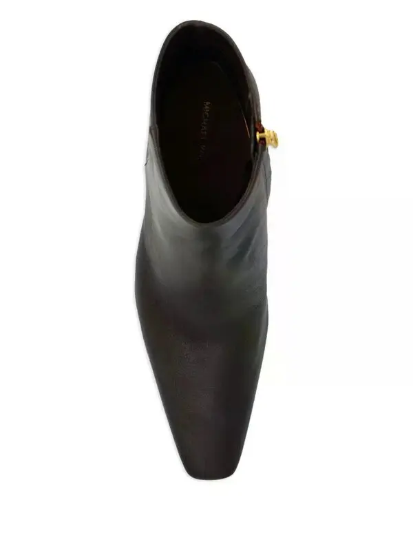 Michael Kors 75mm Elise Leather Boots