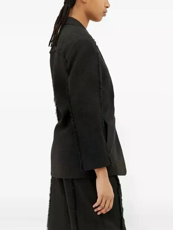 GANNI Tweed Blazer