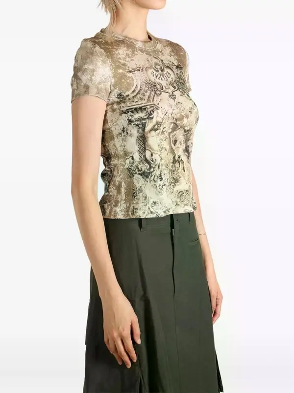 JEAN PAUL GAULTIER Médaillon-print T-shirt