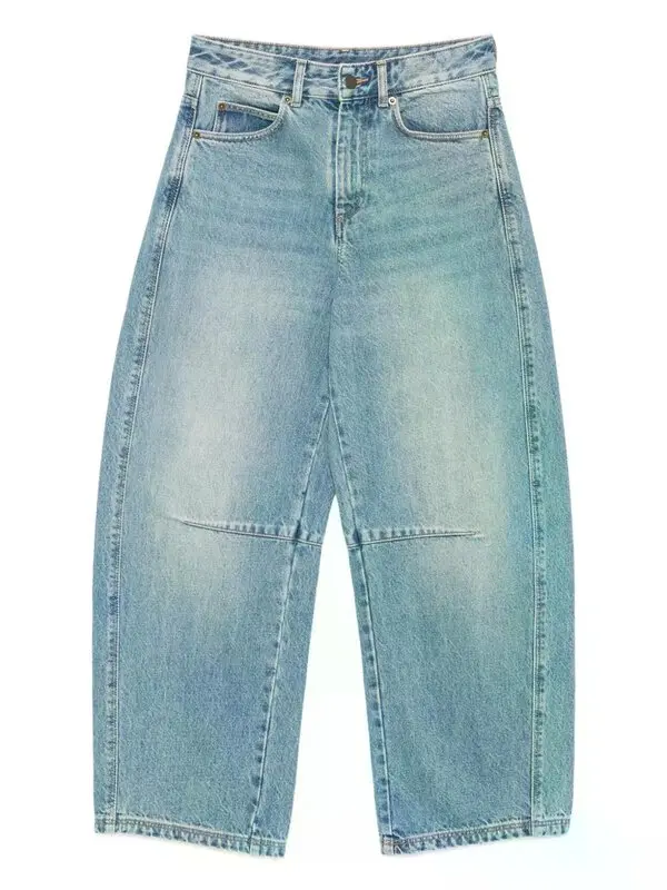 Soeur Cotton Wide-leg Jeans