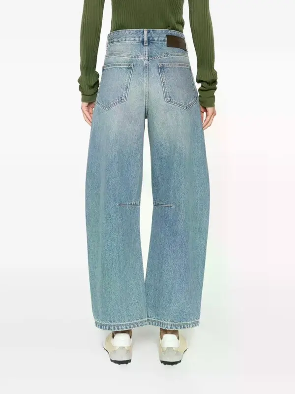 Soeur Cotton Wide-leg Jeans