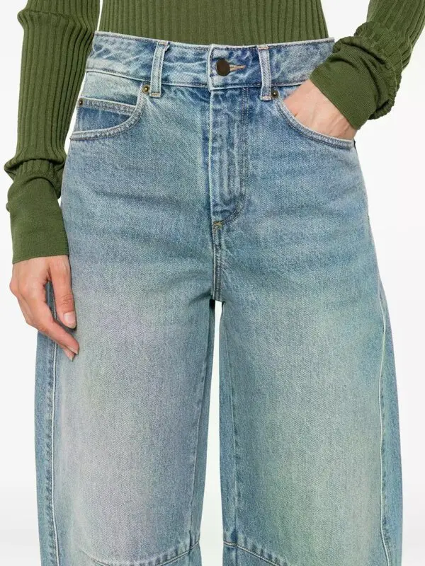 Soeur Cotton Wide-leg Jeans