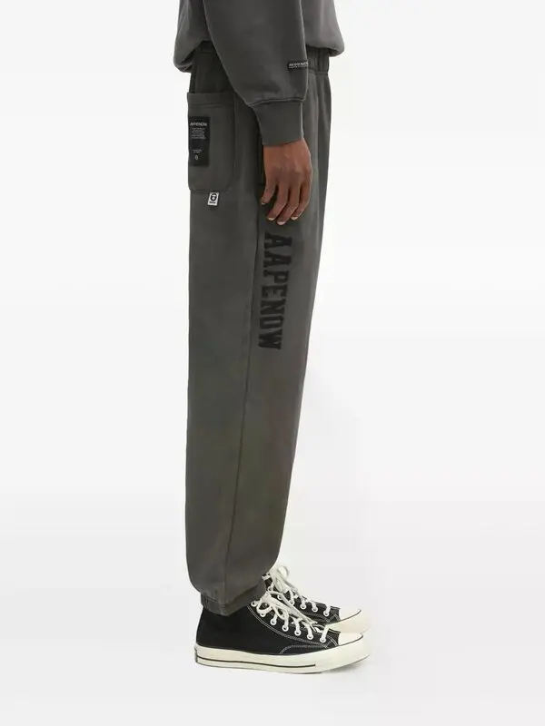 AAPE BY *A BATHING APE® Logo-patch Track Pants