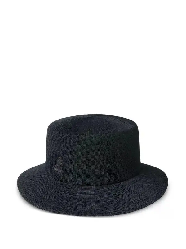 KANGOL Textured Bucket Hat - Black