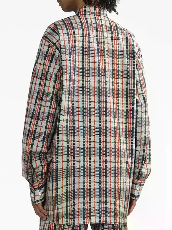 Vetements Plaid-checked Cotton Shirt