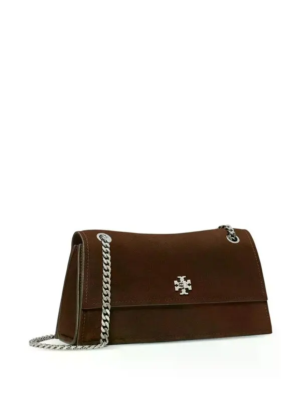 Tory Burch Kira Suede Shoulder Bag - Brown