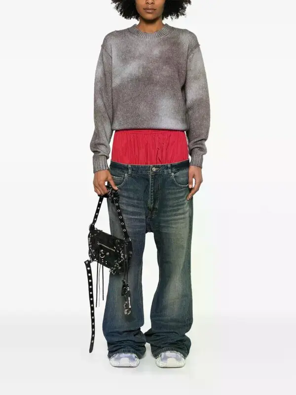 Balenciaga Layered Jeans