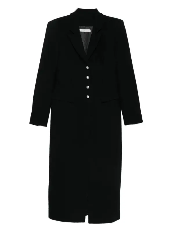 Alessandra Rich Jewel-buttoned Coat