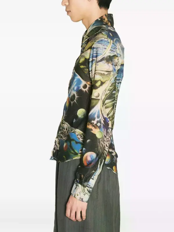 Martine Rose Celestial-print Shirt