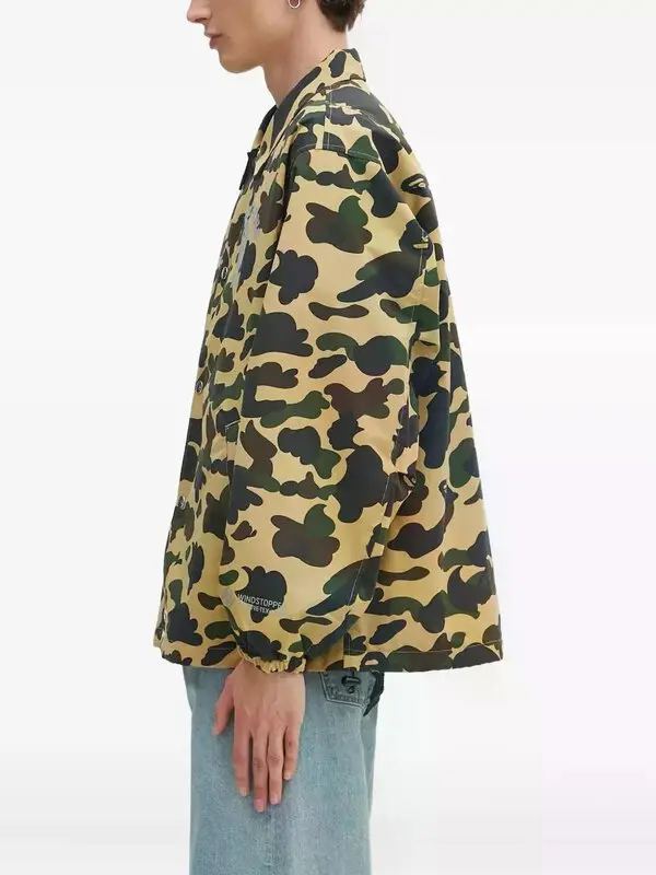 A BATHING APE Camouflage-print Shirt Jacket