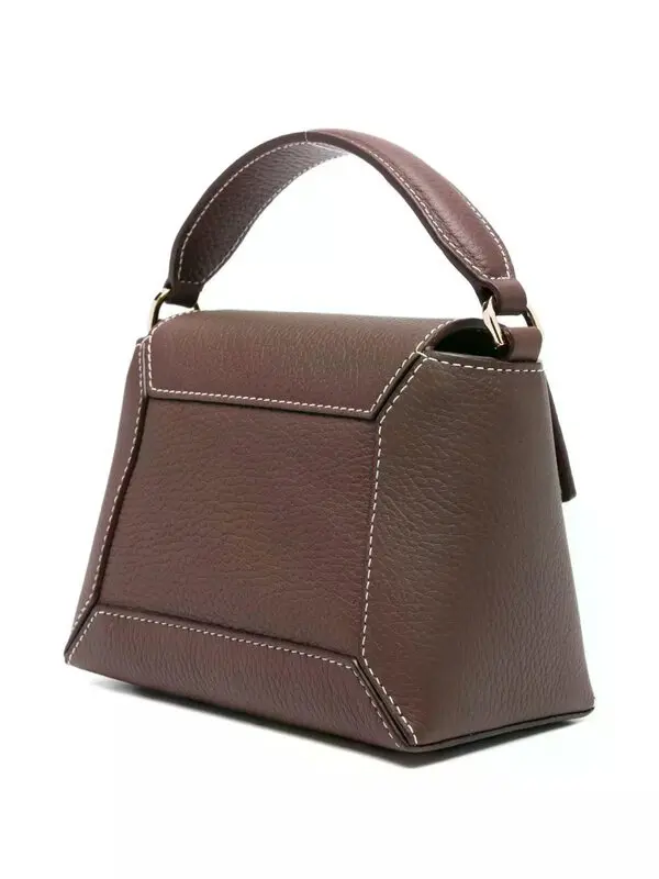 Strathberry Nano Mosaic Leather Tote Bag