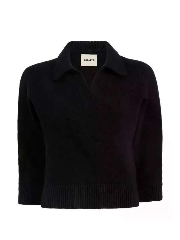 Khaite Cashmere Polo Shirt