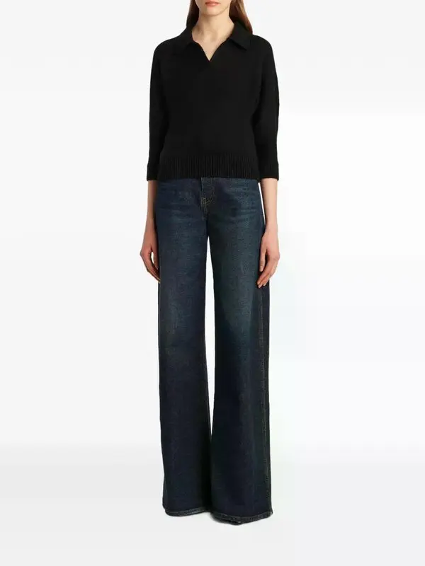 Khaite Cashmere Polo Shirt