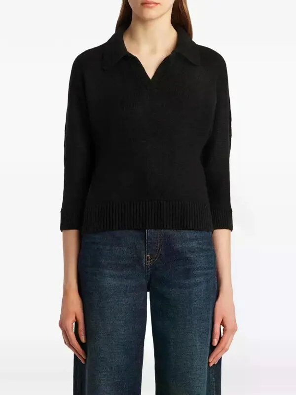 Khaite Cashmere Polo Shirt