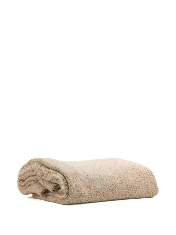 SOCIETY LIMONTA Nicke Throw Textured Blanket - Neutrals