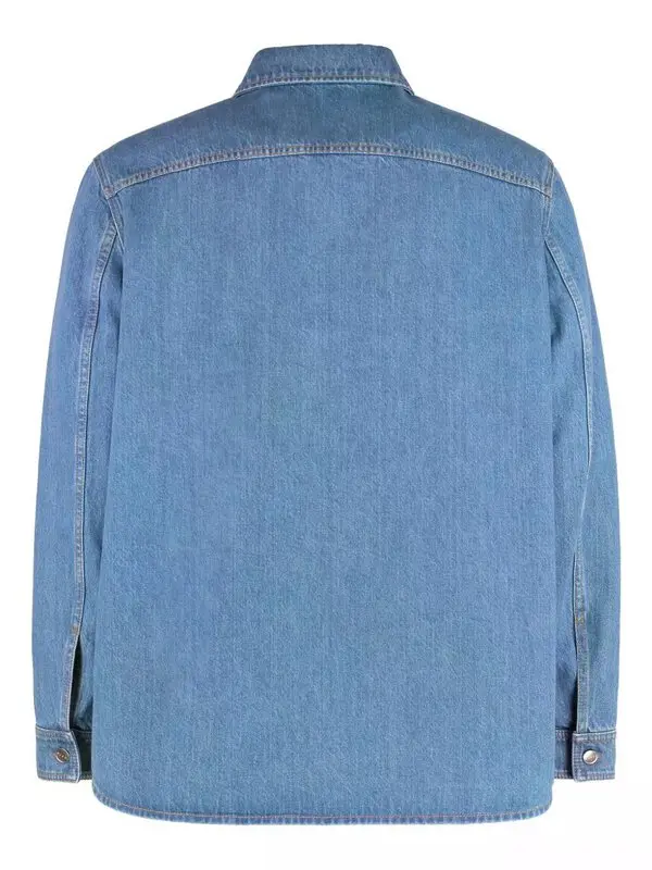 Gucci Patch-pockets Denim Shirt