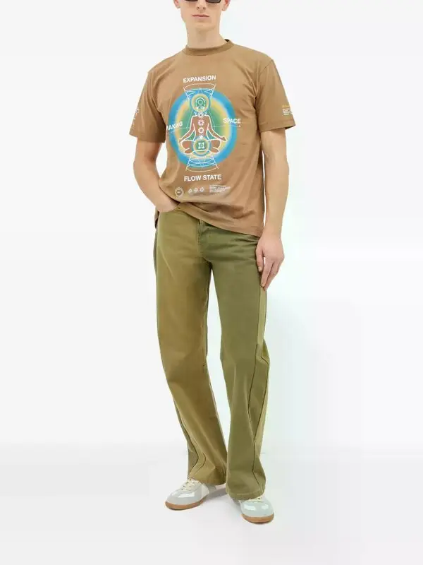 SPACE AVAILABLE Making Space Graphic-print Crew-neck T-shirt