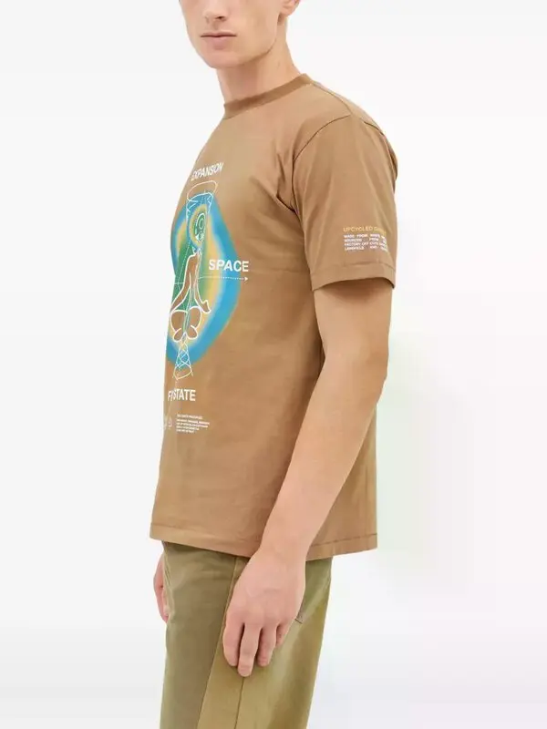 SPACE AVAILABLE Making Space Graphic-print Crew-neck T-shirt