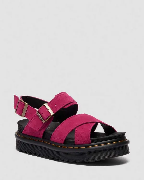 Dr. Martens Voss Ii Suede Sandals