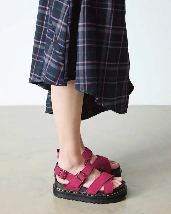 Dr. Martens Voss Ii Suede Sandals