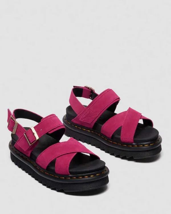 Dr. Martens Voss Ii Suede Sandals