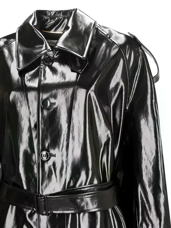 Saint Laurent Belted Trench Coat
