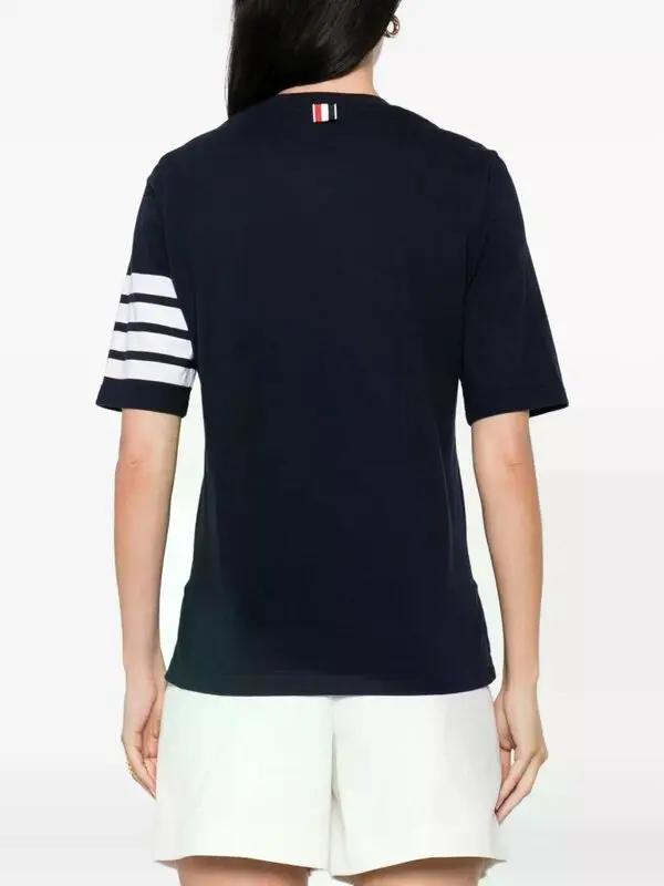 Thom Browne Four-stripe Sleeve T-shirt