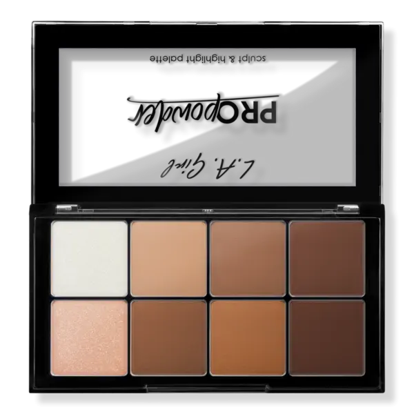 L.A. GIRL Pro Powder Palette Sculpt & Highlight - One-color