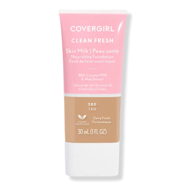 COVERGIRL Clean Fresh Skin Milk Foundation - Tan 580