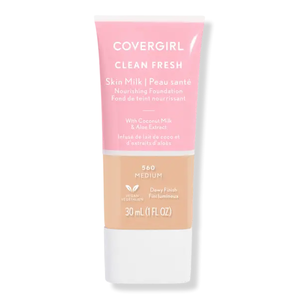 COVERGIRL Clean Fresh Skin Milk Foundation - Medium 560