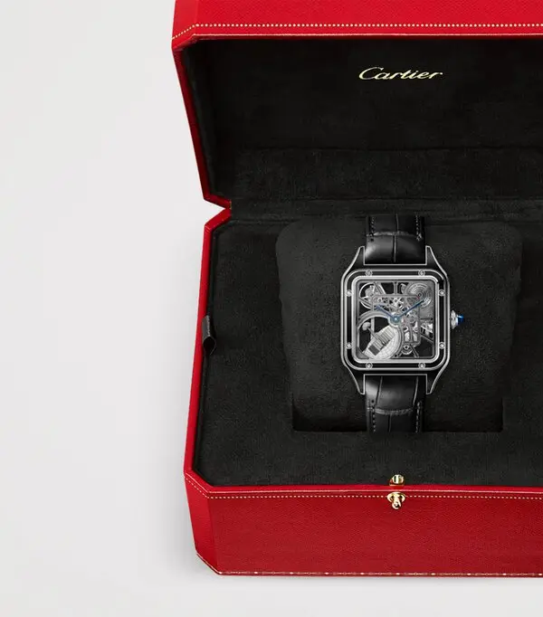 Cartier Large Santos-dumont Skeleton Watch